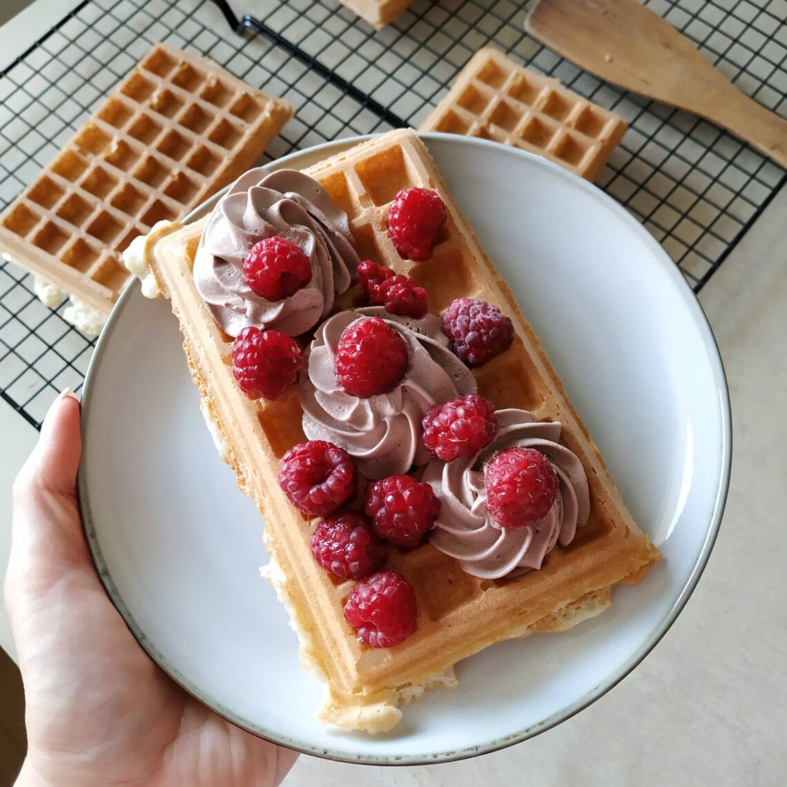 Gofry jak z budki nad morzem! - Pszczółka robotnica